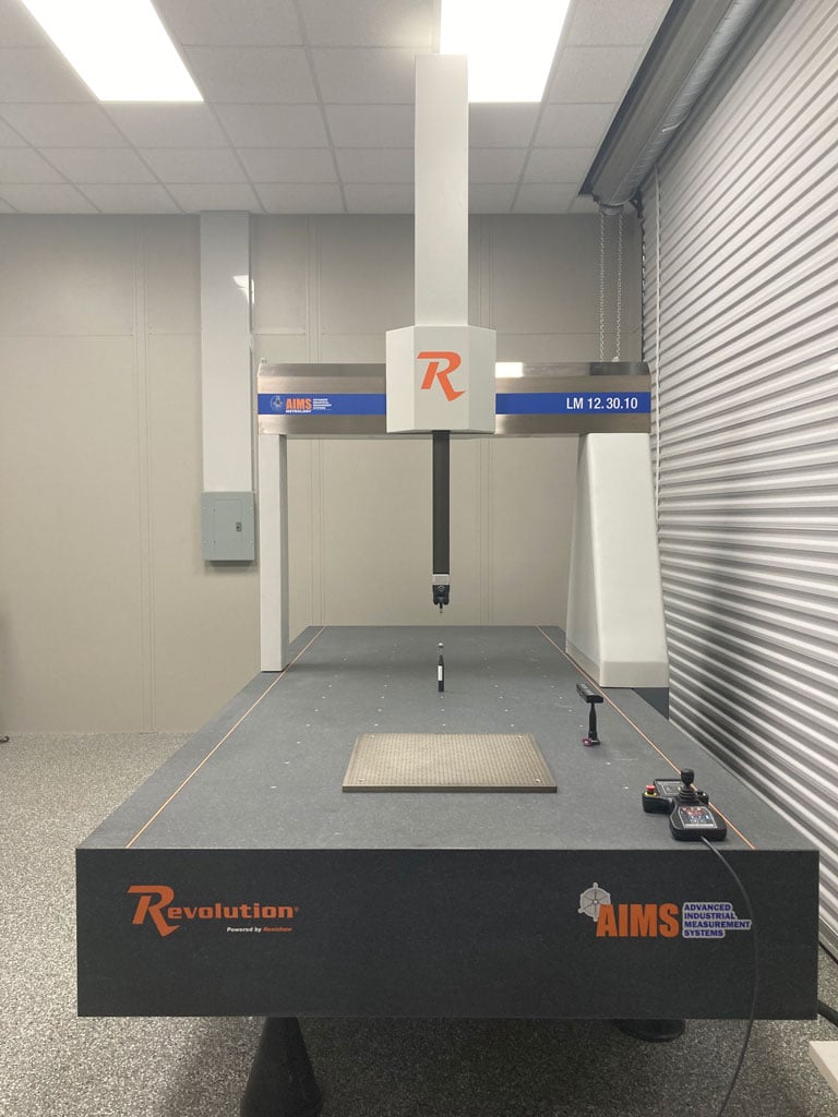 AIMS provides a 5-axis CMM solution for a leader in the power industry ...
